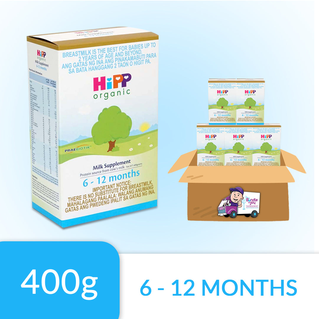 Hipp Organic Milk Supplement 6-12 months – Bundle of Joy